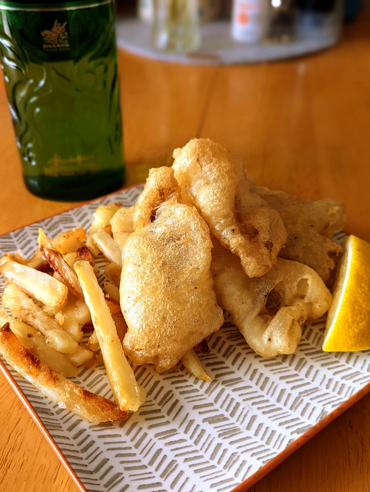 Gluten Free Gin and tonic fish goujons – Lara Lou's food creation